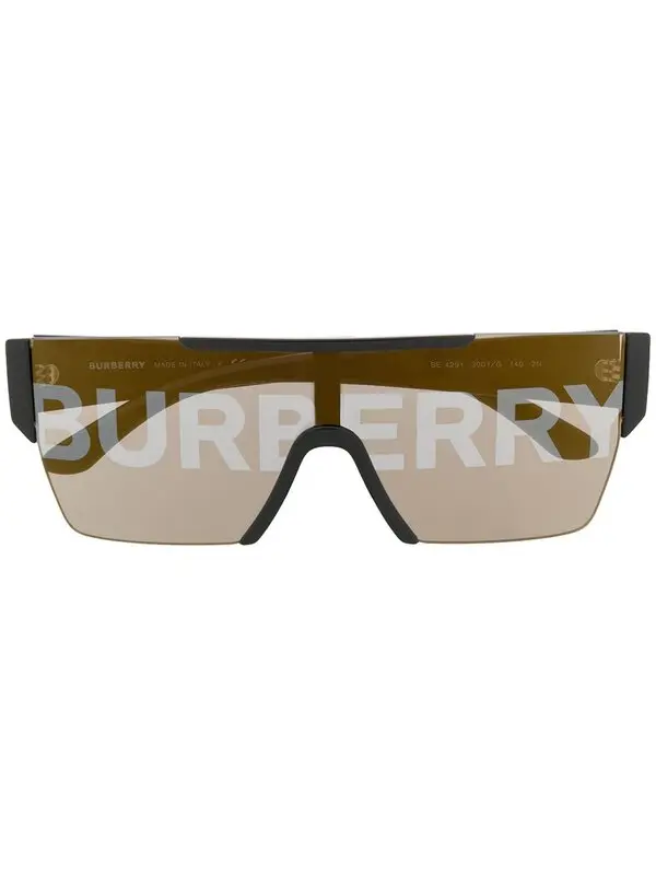 Burberry Logo Sunglasses - Black