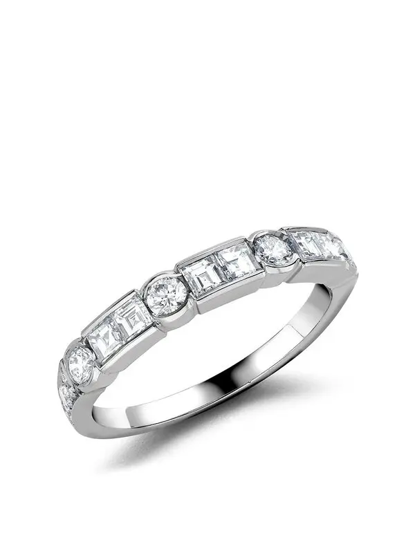 PRAGNELL Platinum Diamond Eternity Ring - Silver
