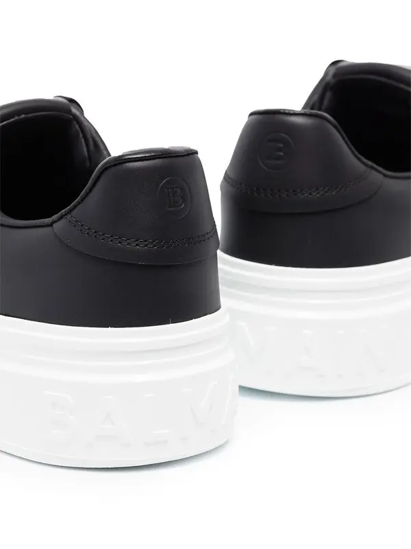 Balmain B-court Low-top Sneakers - Black