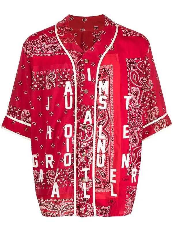 Readymade Bandana-print Cotton Shirt