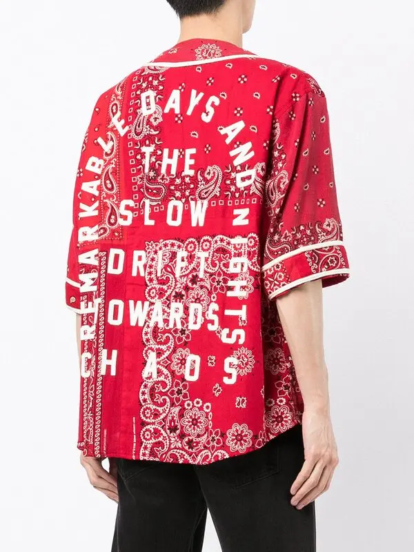 Readymade Bandana-print Cotton Shirt
