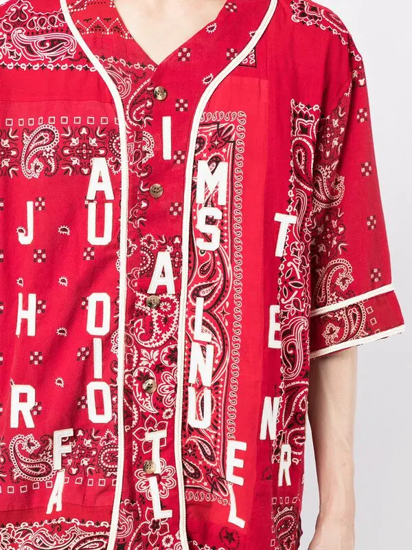 Readymade Bandana-print Cotton Shirt