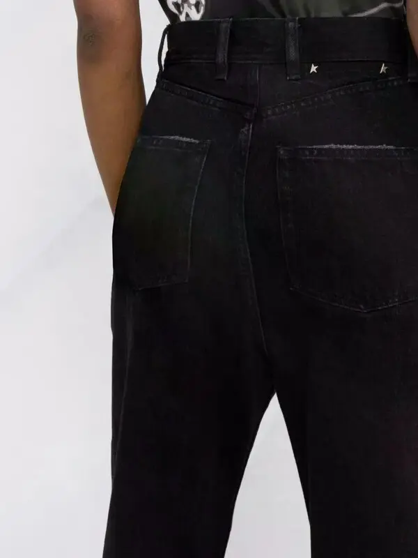 GOLDEN GOOSE Straight-leg Trousers - Black
