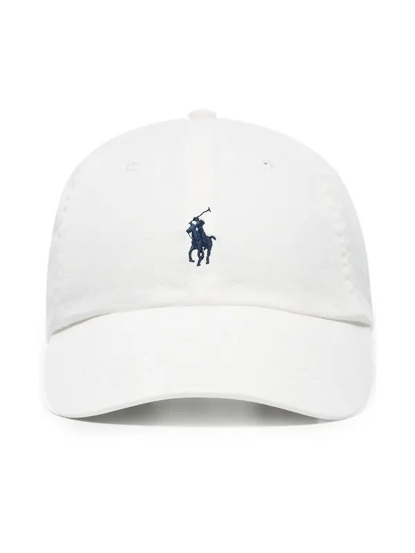 Polo Ralph Lauren Logo-embroidered Baseball Cap - White
