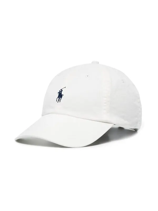 Polo Ralph Lauren Logo-embroidered Baseball Cap - White