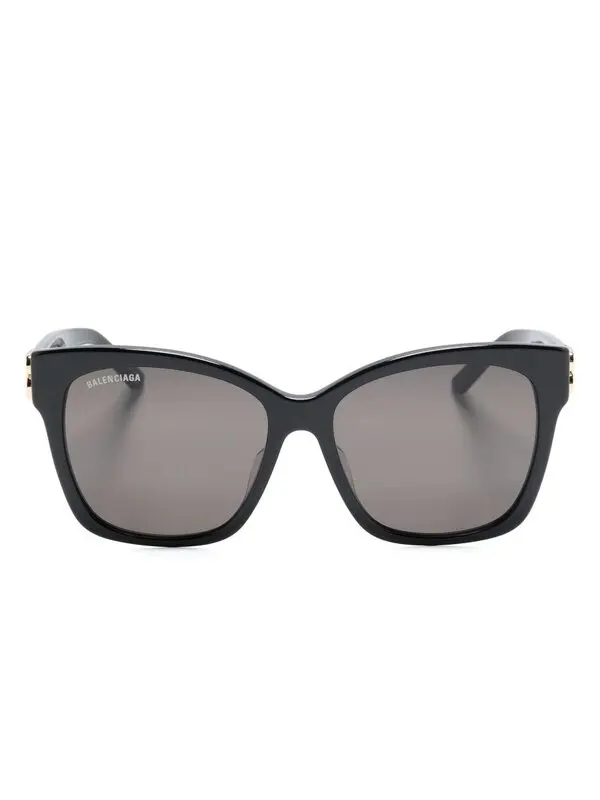 Balenciaga Dynasty Square-frame Sunglasses - Black