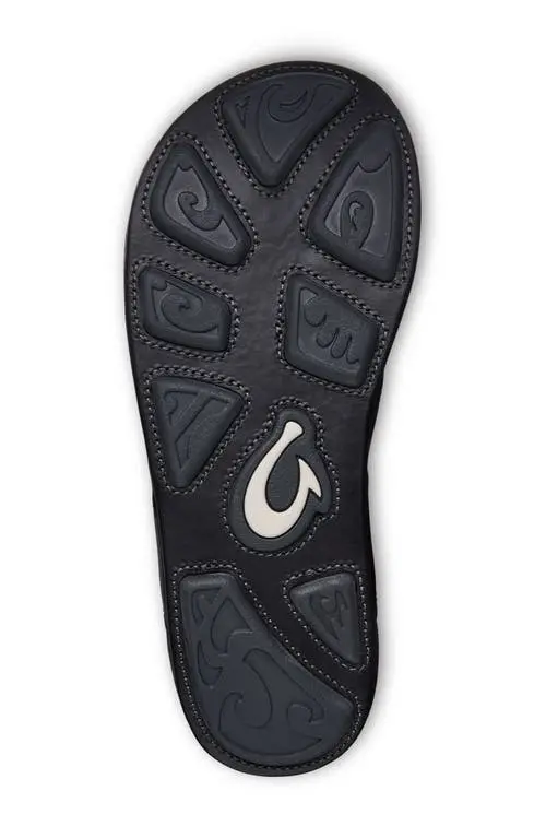 Olukai Mekila Flip Flop - Black/black
