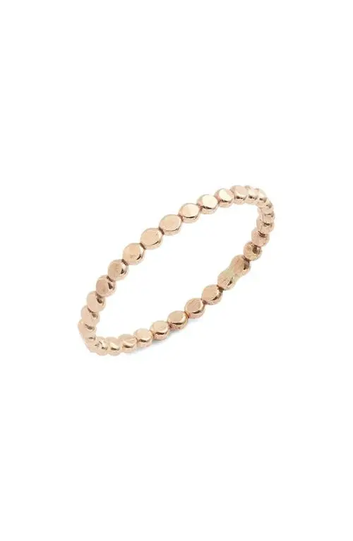NASHELLE Dot Stacker Ring - 14k Gold Fill