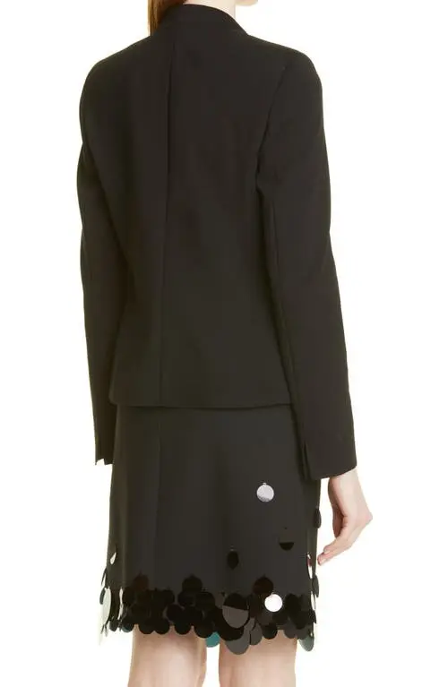Akris Fitted Jersey Blazer