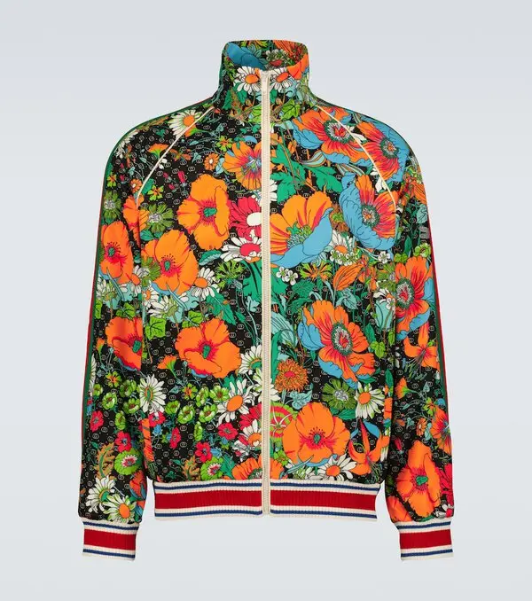 Gucci The North Face X Floral Jacket - Multicoloured | Editorialist