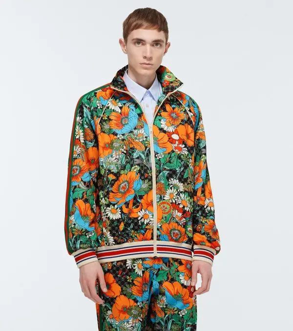 Gucci The North Face X Floral Jacket - Multicoloured | Editorialist