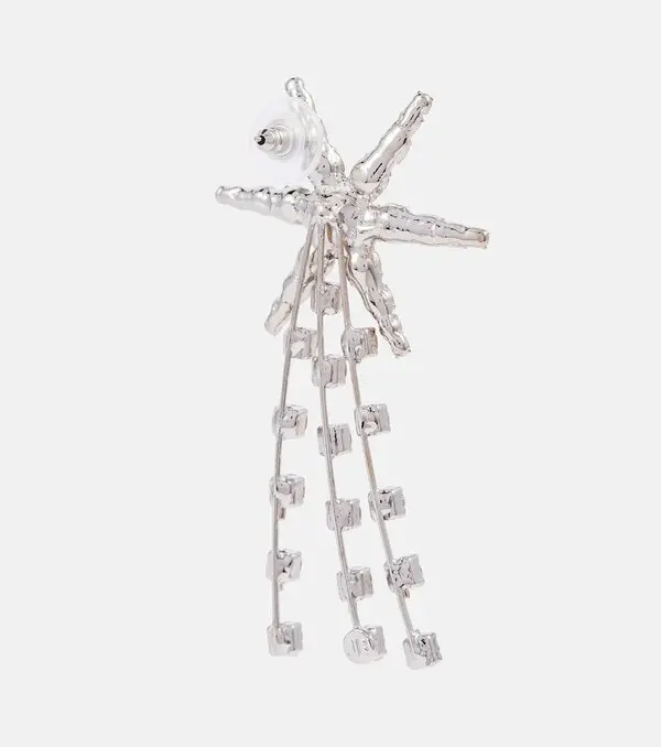 JENNIFER BEHR Comet Crystal-embellished Earrings
