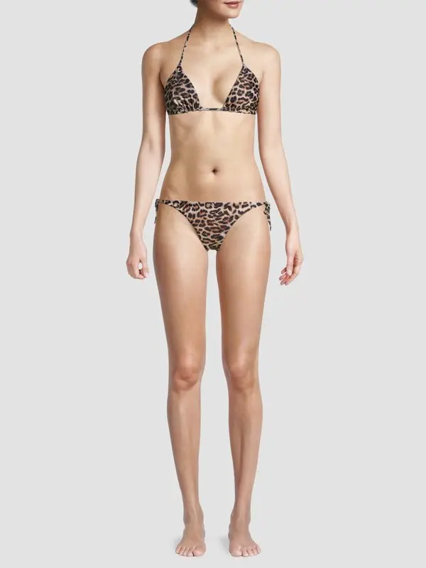 Peixoto Tonie Leopard Print Bikini Bottom