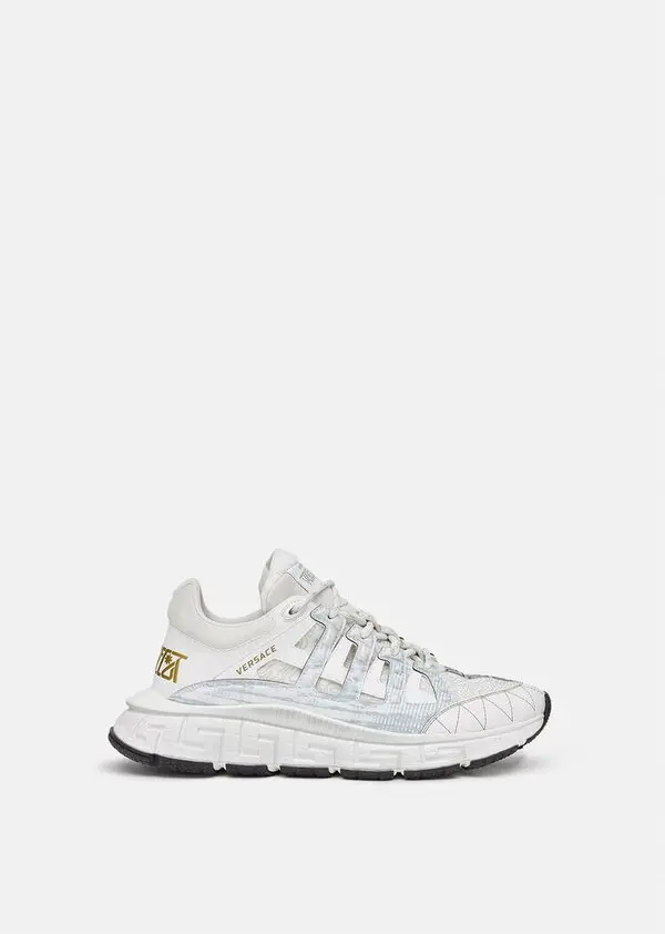 Versace Trigreca Sneakers - White