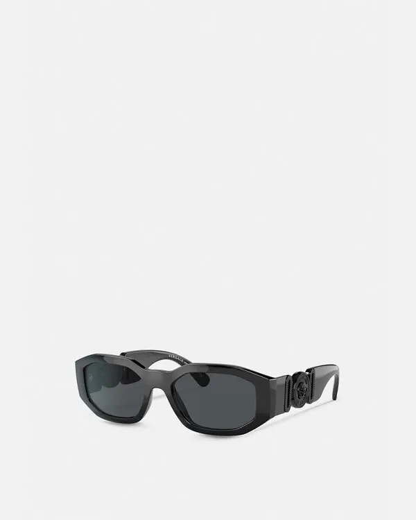 Versace Medusa Biggie Sunglasses - Black
