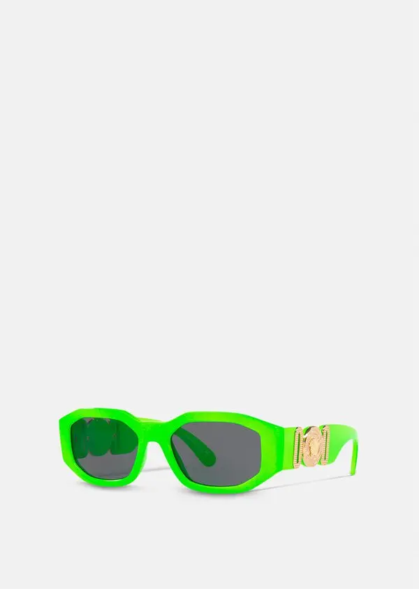 Versace Medusa Biggie Sunglasses - Lime