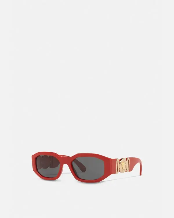 Versace Medusa Biggie Sunglasses - Red