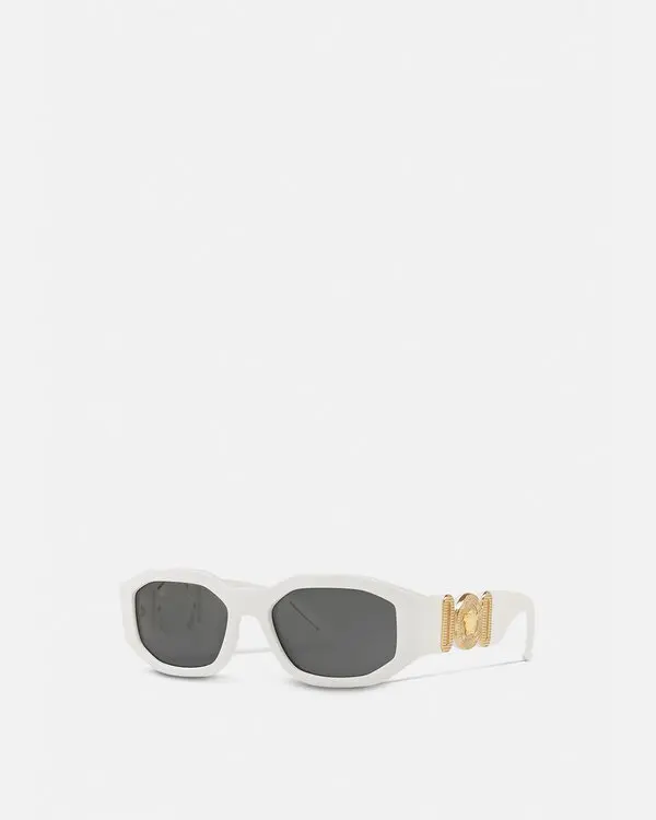 Versace Medusa Biggie Sunglasses - White
