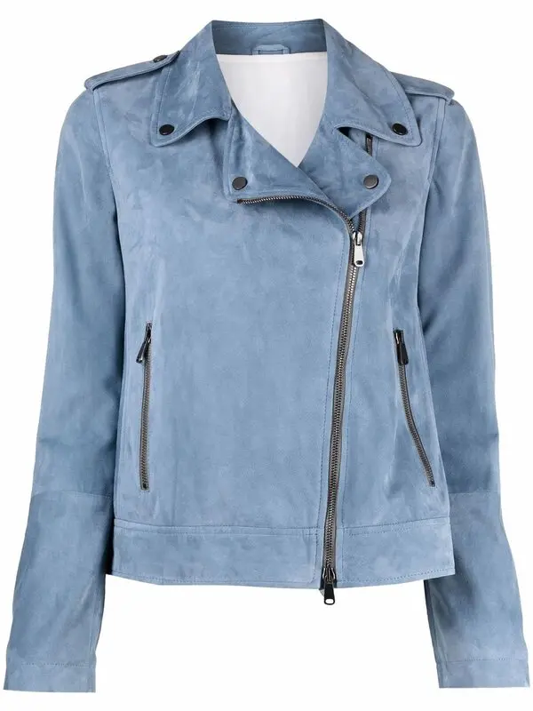 Brunello Cucinelli Zip-fastening Biker Jacket