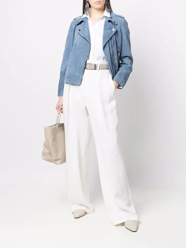 Brunello Cucinelli Zip-fastening Biker Jacket