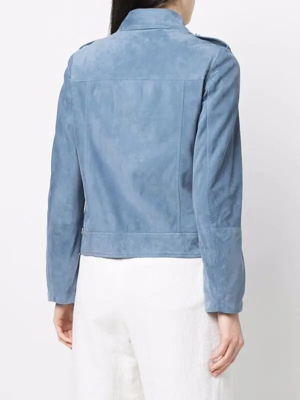 Brunello Cucinelli Zip-fastening Biker Jacket