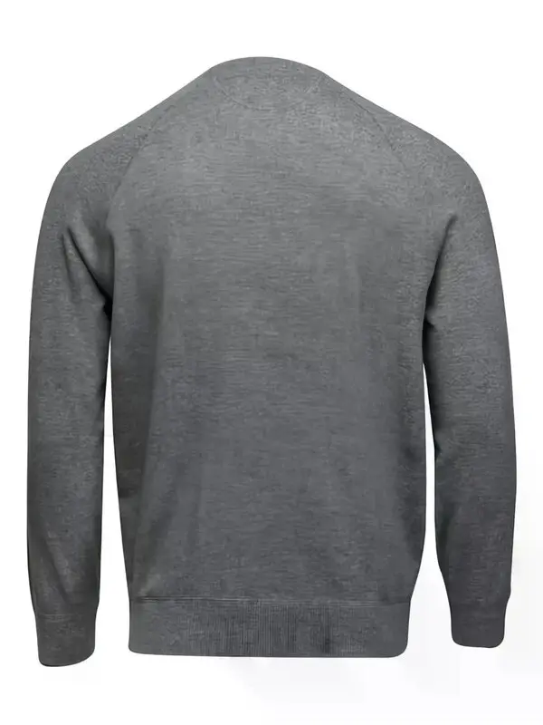 Brunello Cucinelli Crew-neck Cashmere Sweater - Grey