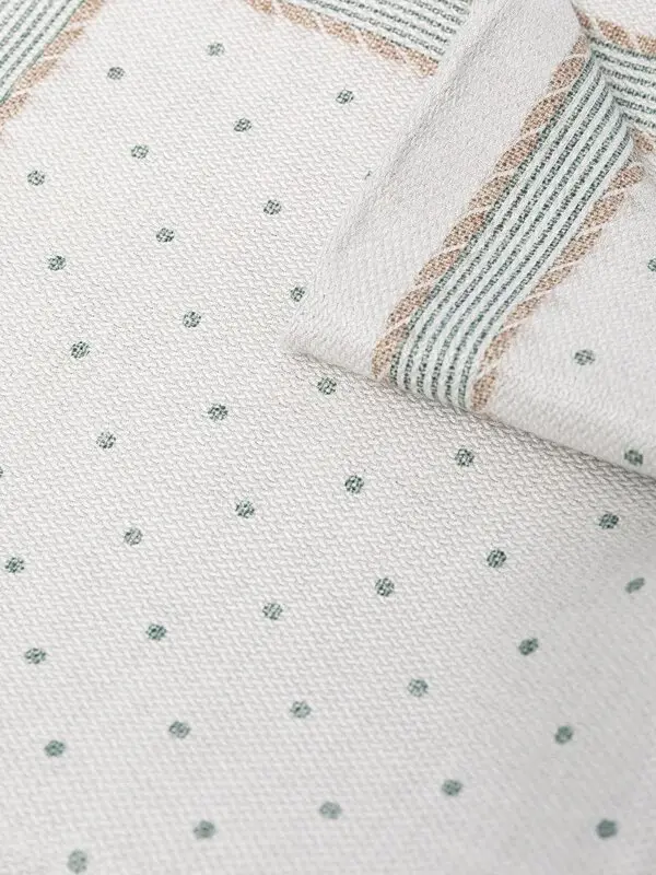 Brunello Cucinelli Spotted Silk Handkerchief - Neutrals