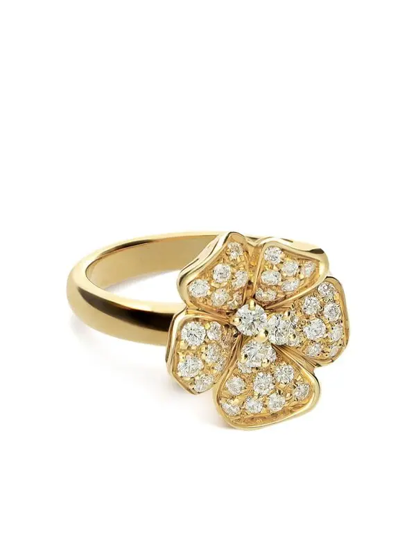 LEO PIZZO 18kt Yellow Diamond Ring - Gold