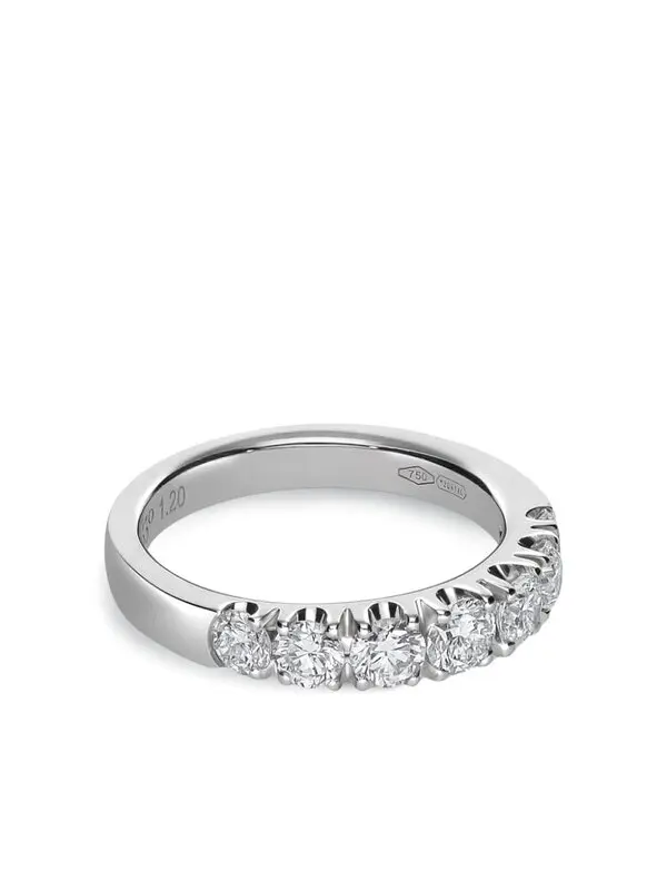 LEO PIZZO 18kt White Gold Diamond Ring - Silver