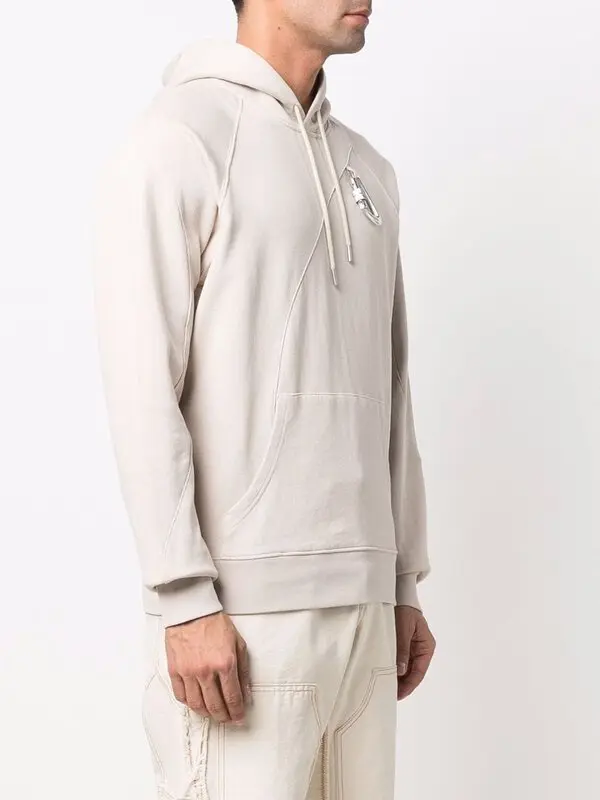 HELIOT EMIL Drawstring Zipped Hoodie