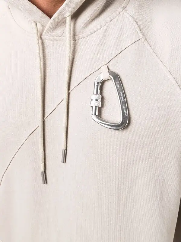HELIOT EMIL Drawstring Zipped Hoodie