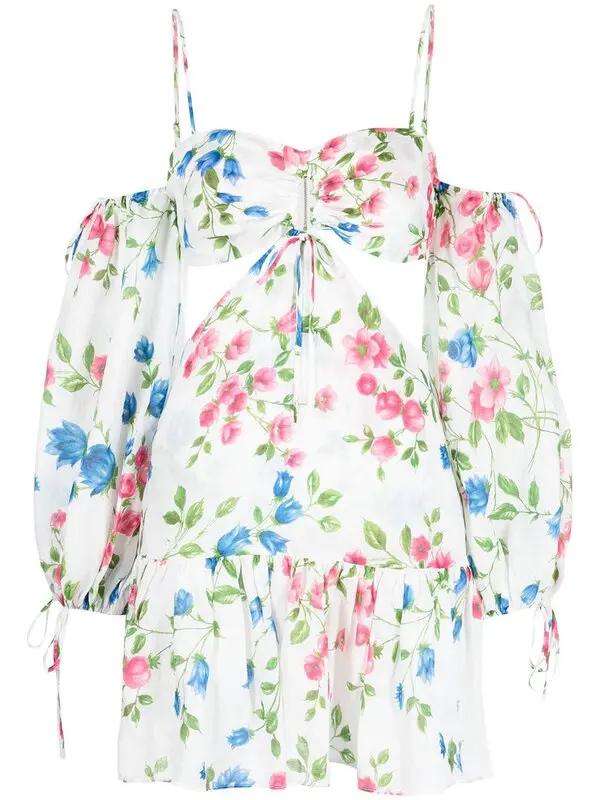 pink blue dress women Mom & Me main image 0