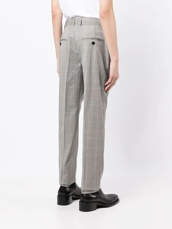 MARANT Check-print Tailored Trousers