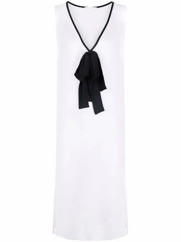 Fabiana Filippi Bow-detail Top - White