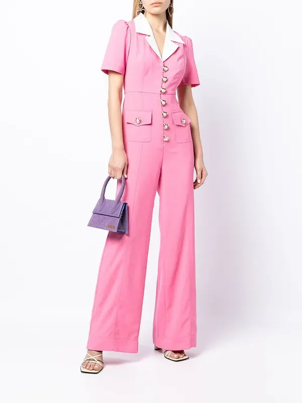 ALICE MCCALL Romantica Heart-button Jumpsuit