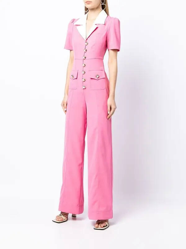 ALICE MCCALL Romantica Heart-button Jumpsuit