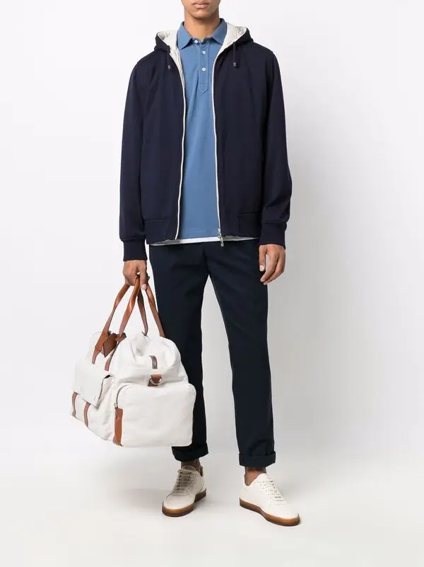 Brunello Cucinelli Straight-leg Cotton Trousers