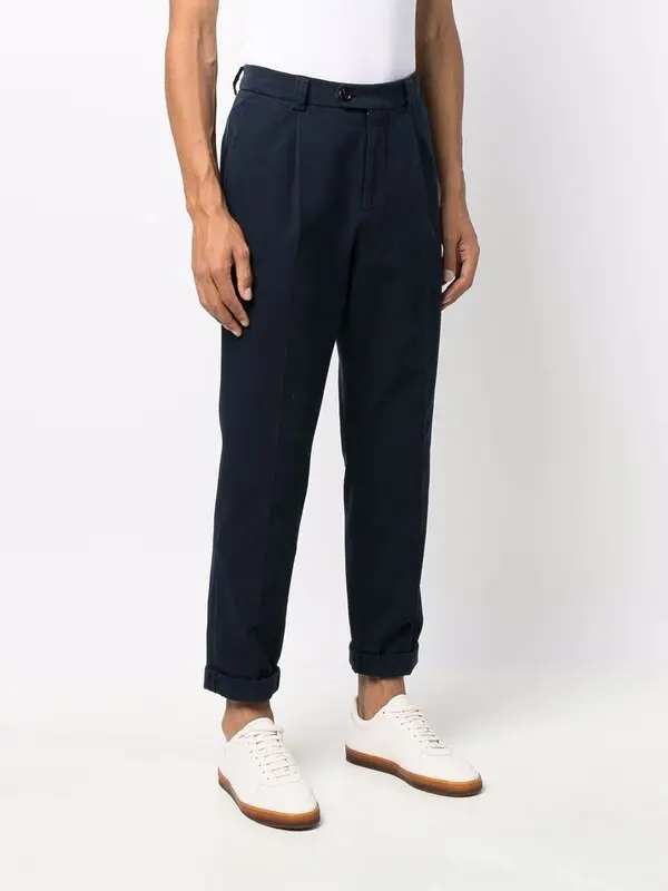 Brunello Cucinelli Straight-leg Cotton Trousers