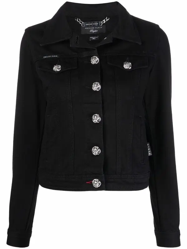 Philipp Plein Logo-plaque Denim Jacket