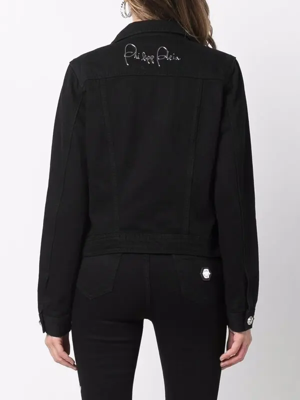 Philipp Plein Logo-plaque Denim Jacket