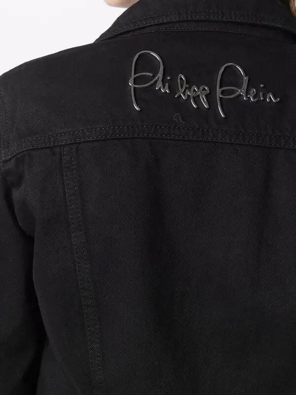 Philipp Plein Logo-plaque Denim Jacket