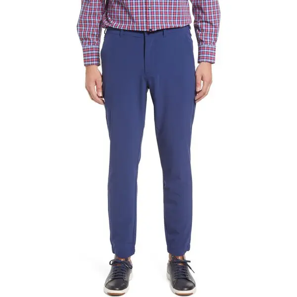 Mizzen+main Helmsman Performance Slim Tapered Leg Pants - Navy