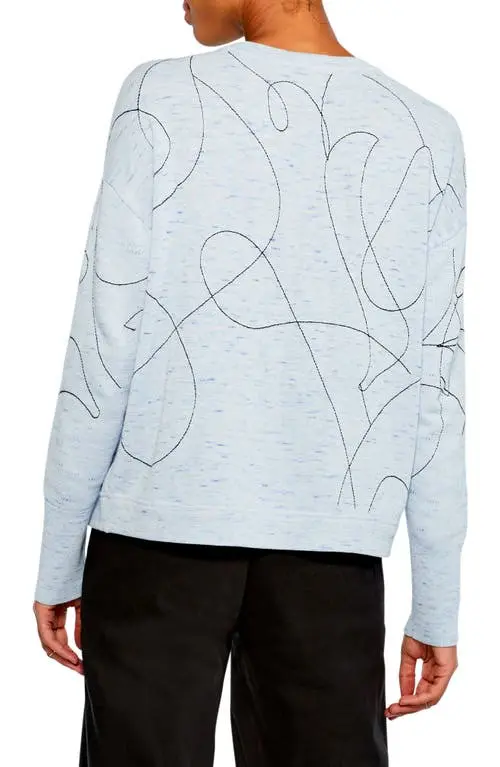 NIC+ZOE Swirling Stitches Sweater