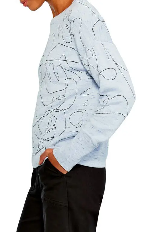 NIC+ZOE Swirling Stitches Sweater