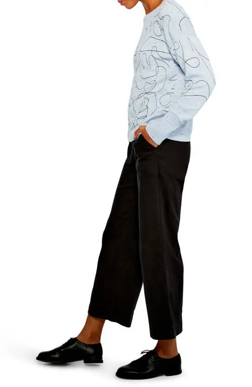 NIC+ZOE Swirling Stitches Sweater