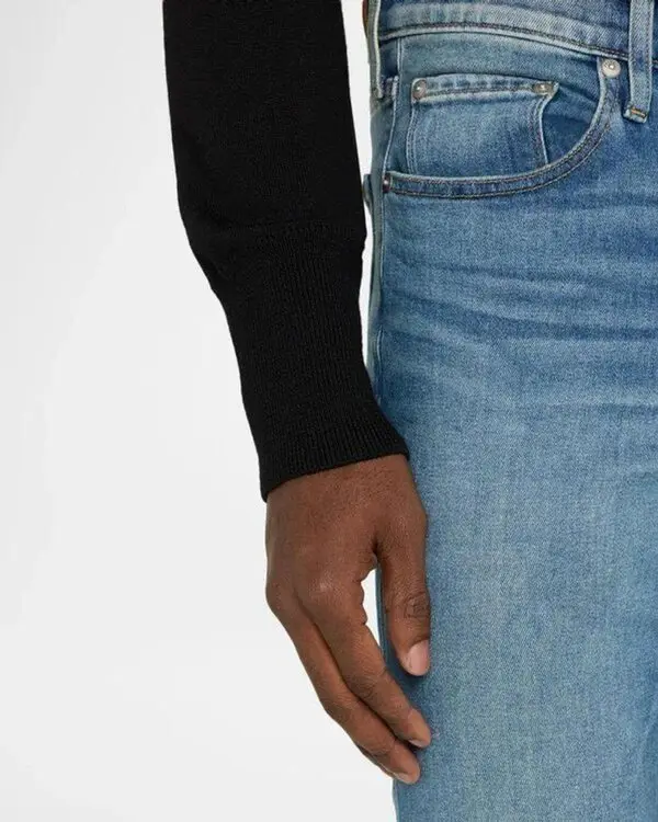 Paige Lennox Slim-fit Jeans - Mdblue