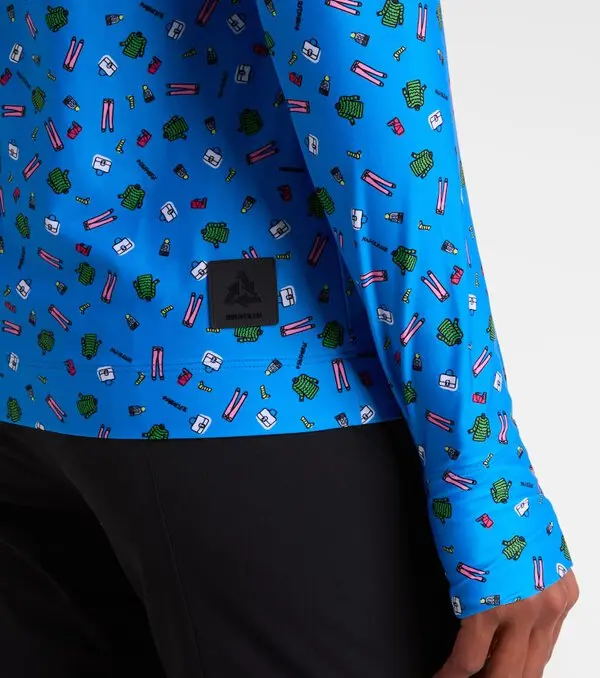Moncler X Naj-oleari Printed Ski Top