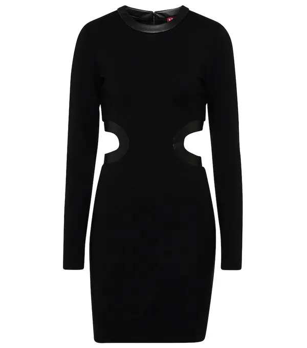 Staud Dolce Cutout Minidress