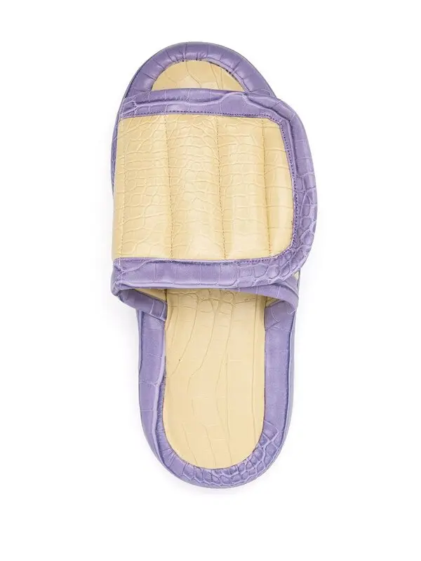 Natasha Zinko Faux-leather Slides