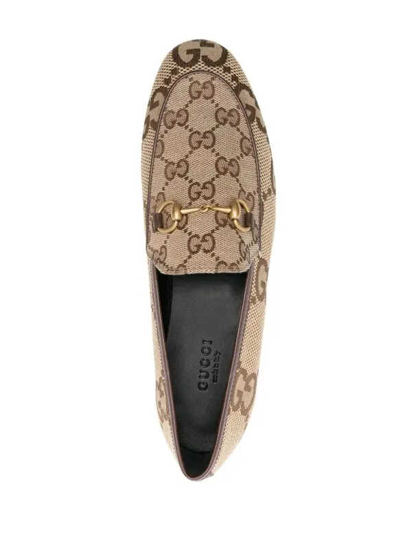Gucci Jordaan Panelled Loafers - Neutrals